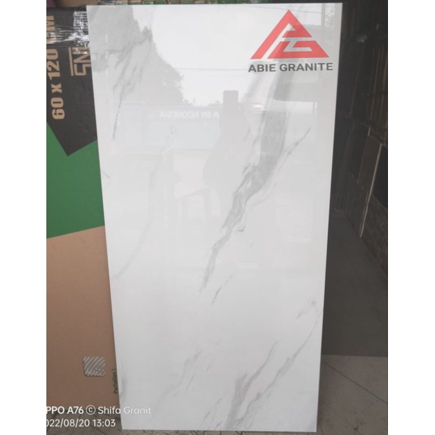 Jual granit sun power Gs12600 60x120 Matera White | Shopee Indonesia