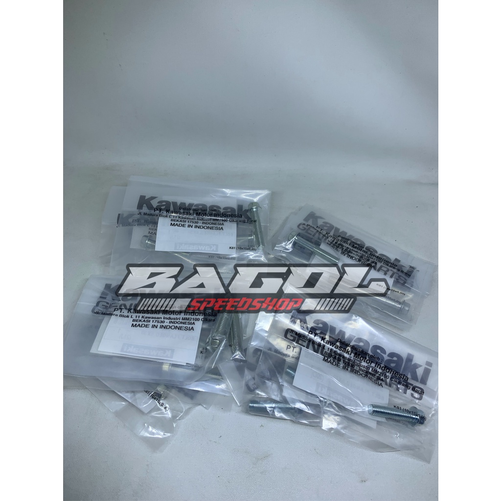 Jual Termurah Baut Set Cover Bak Kopling Magnet Ninja Rr R Ss Original Kmi | Shopee Indonesia
