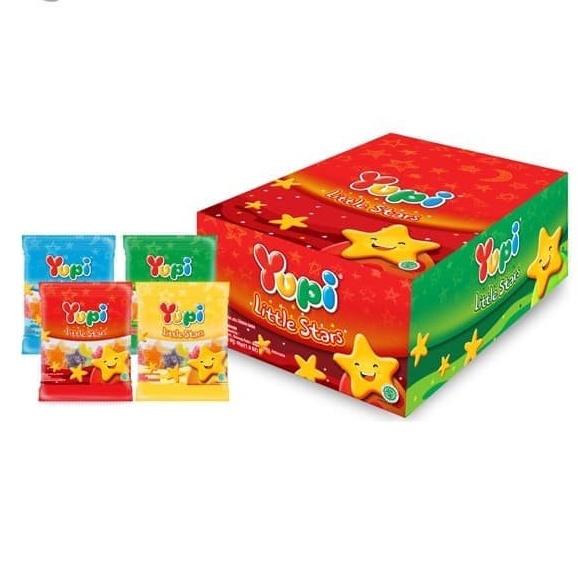 Jual [BERKAH] Permen YUPI All Varian Rasa Isi 24 Pcs Per Box Baby Bear ...