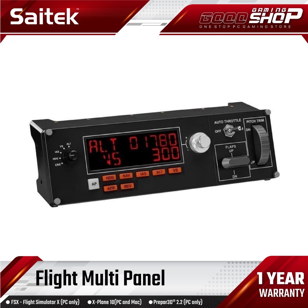 Jual Saitek Flight Multi Panel/Pro Flight™ Multi Panel for PC | Shopee ...