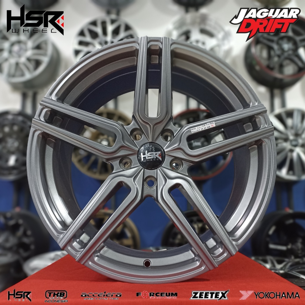 Jual Velg Ring 18 Modifiksi Streat Racing - Pelek Mobil R18 HSR Gems ...