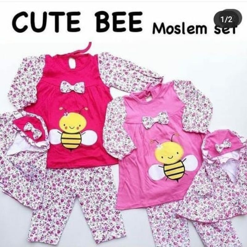 Jual muslim cute bee | Shopee Indonesia