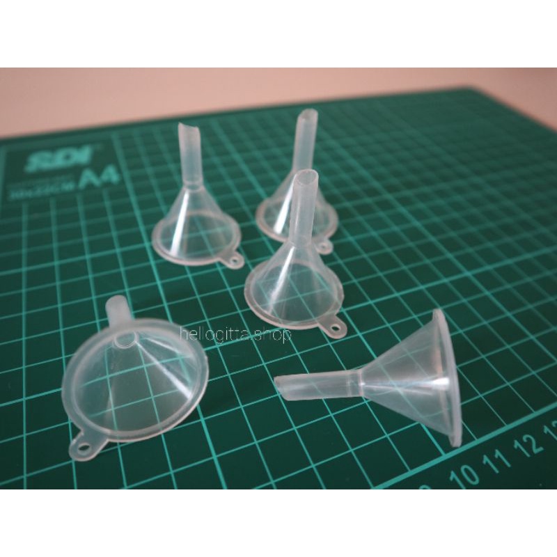 Jual CORONG MINI PLASTIK TRANSPARAN/FUNNEL CORONG MINI/CORONG MINI ...