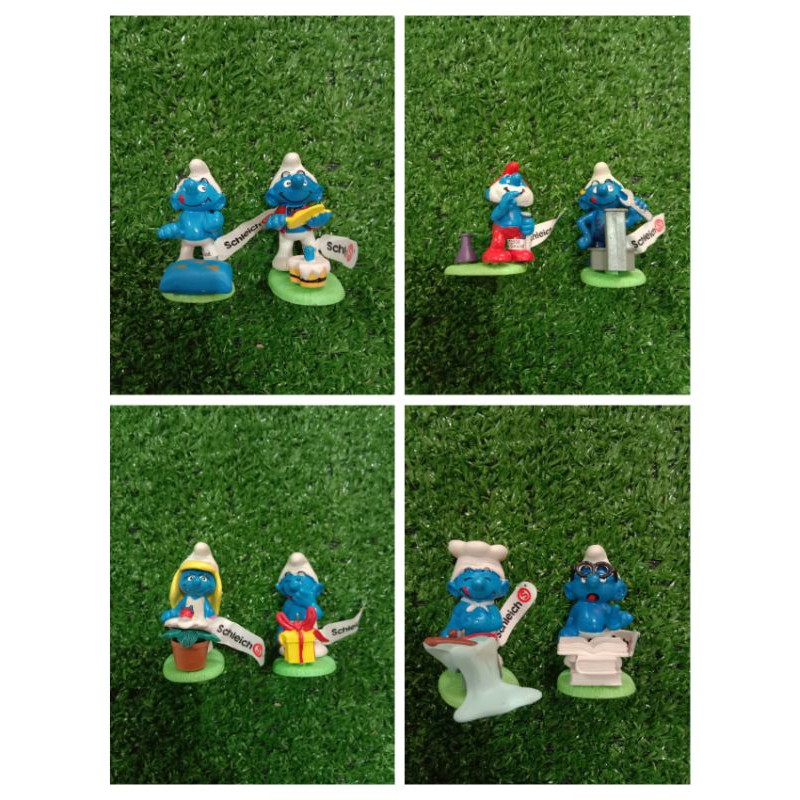 Jual smurfs peyo original pajangan figure smurf schleich | Shopee Indonesia