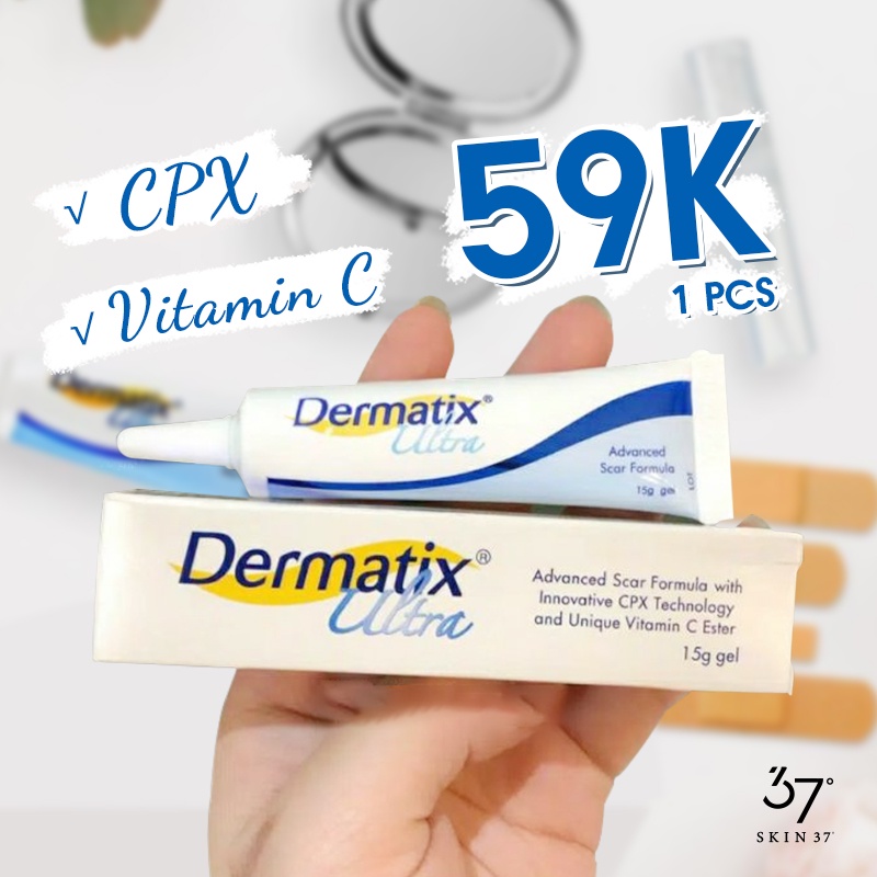 Jual Dermatix Ultra Gel 15g Bekas Luka Loss Removal Cream Keloid Anti ...