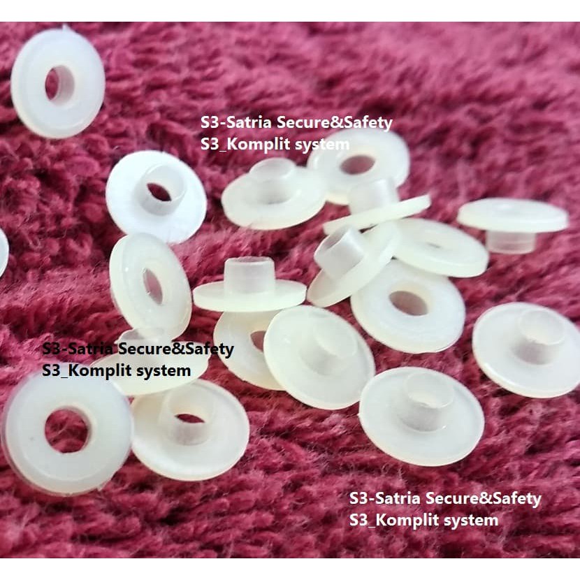 Jual Plastik Nylon Bushing mika Isolator Ring Kancing Transistor Mosfet ...