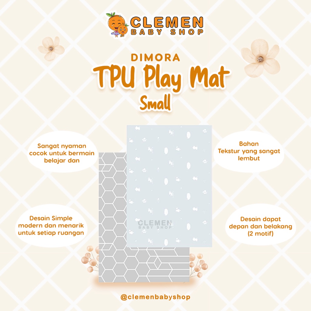 Jual Dimora TPU Play Mat Small | Shopee Indonesia