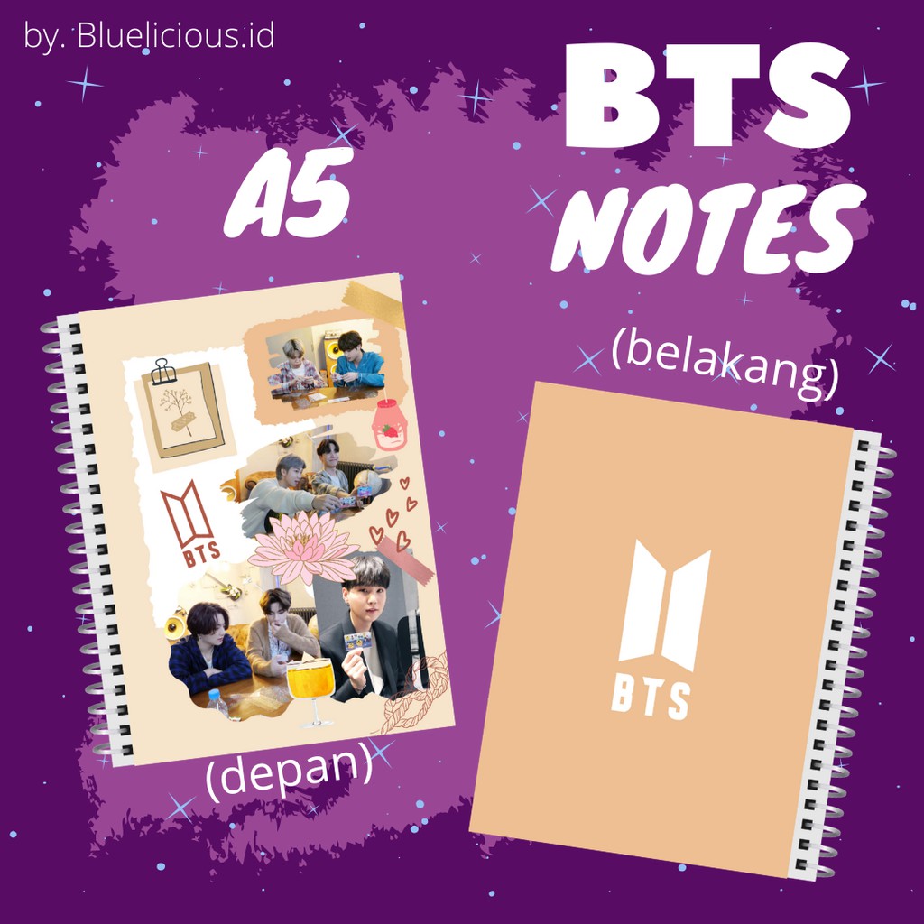 Jual Notes BTS Fanmade | Shopee Indonesia