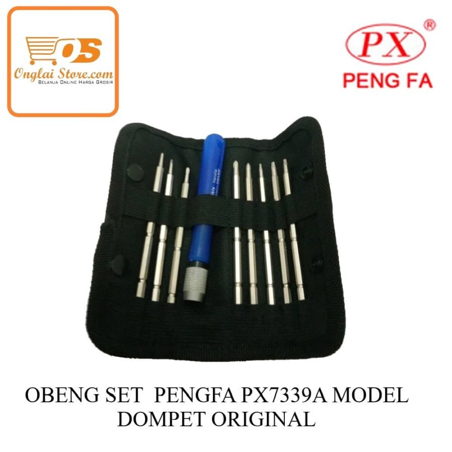 Jual OBENG SET PENGFA PX7339A MODEL DOMPET ORIGINAL | Shopee Indonesia