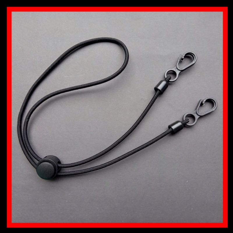 Jual Strap Masker Tali Bulat Polos | Konektor Masker Hijab | TALI KARET ...