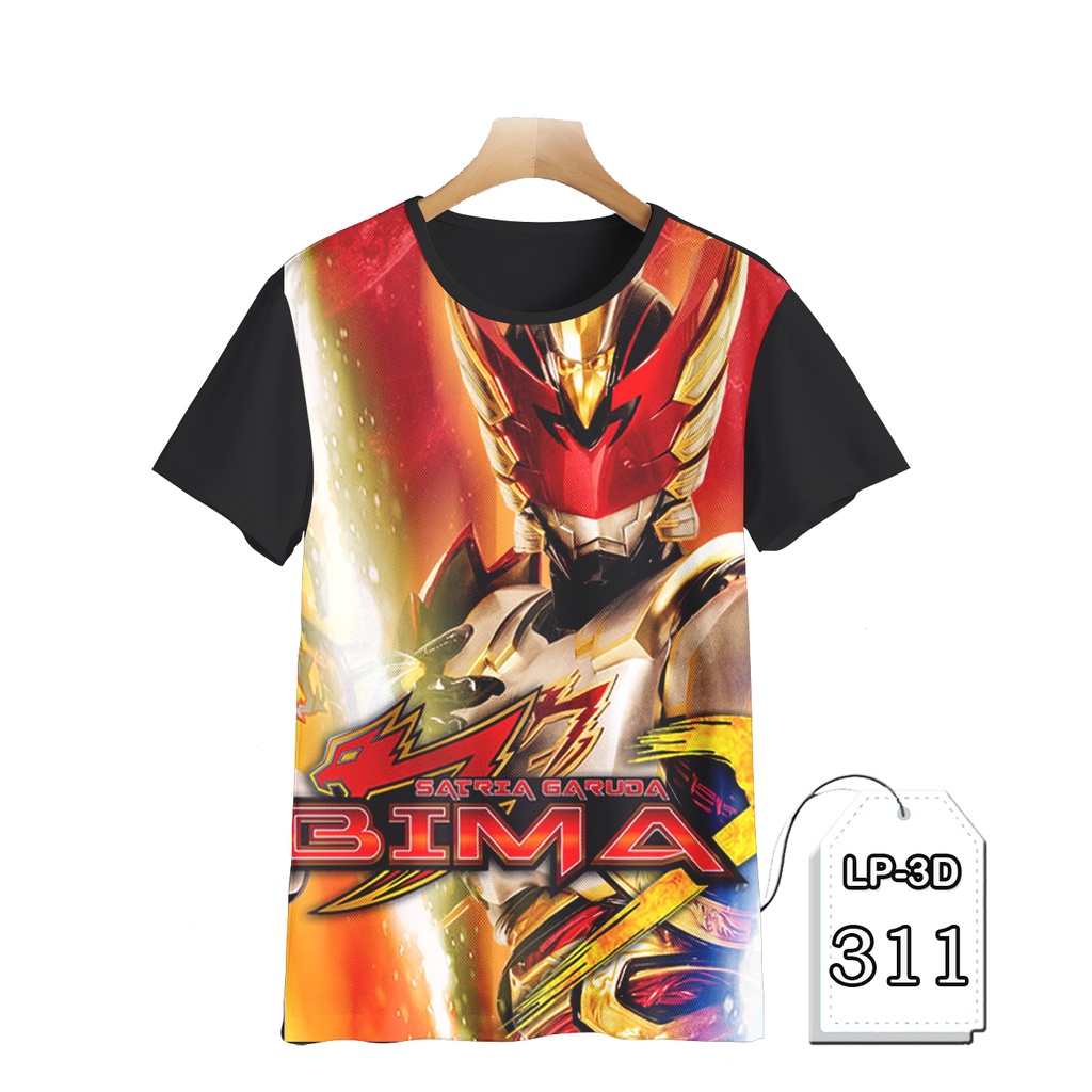 Jual Baju Bima X Satria Garuda Anak Laki-laki dan Dewasa Kaos Printing ...