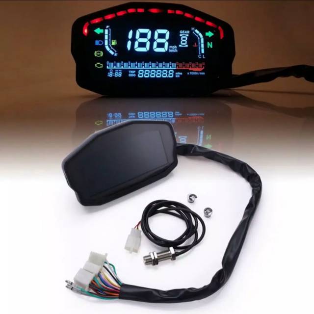 Jual Speedometer digital ducati universal import | Shopee Indonesia
