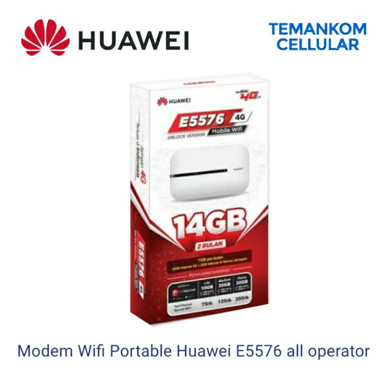 Jual Modem Portable Mifi Huawei E5576 E 5576 garansi resmi | Shopee ...