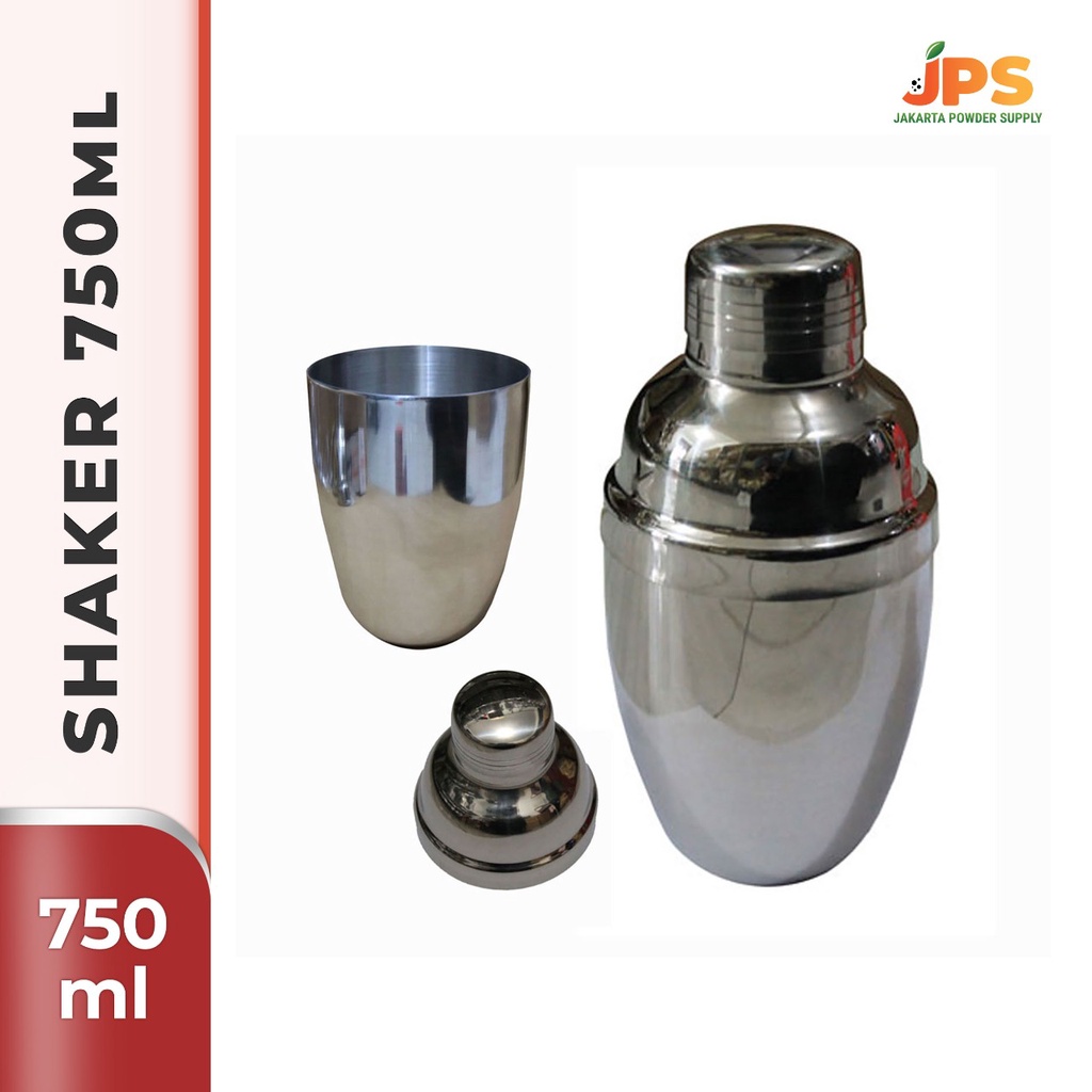 Jual Shaker Cocktail Stainless 350ml 550ml 750ml / Shaker Stainless ...