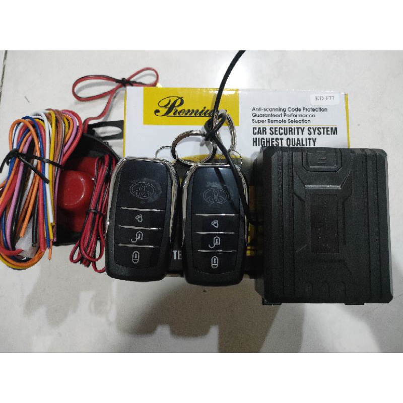 Jual Alarmn Remote kunci mobil universal semua mobil model kunci ...