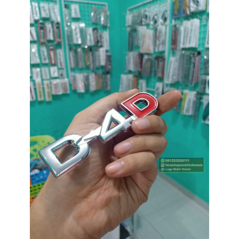 Jual Emblem logo D4D original toyota fortuner innova hilux hiace ...