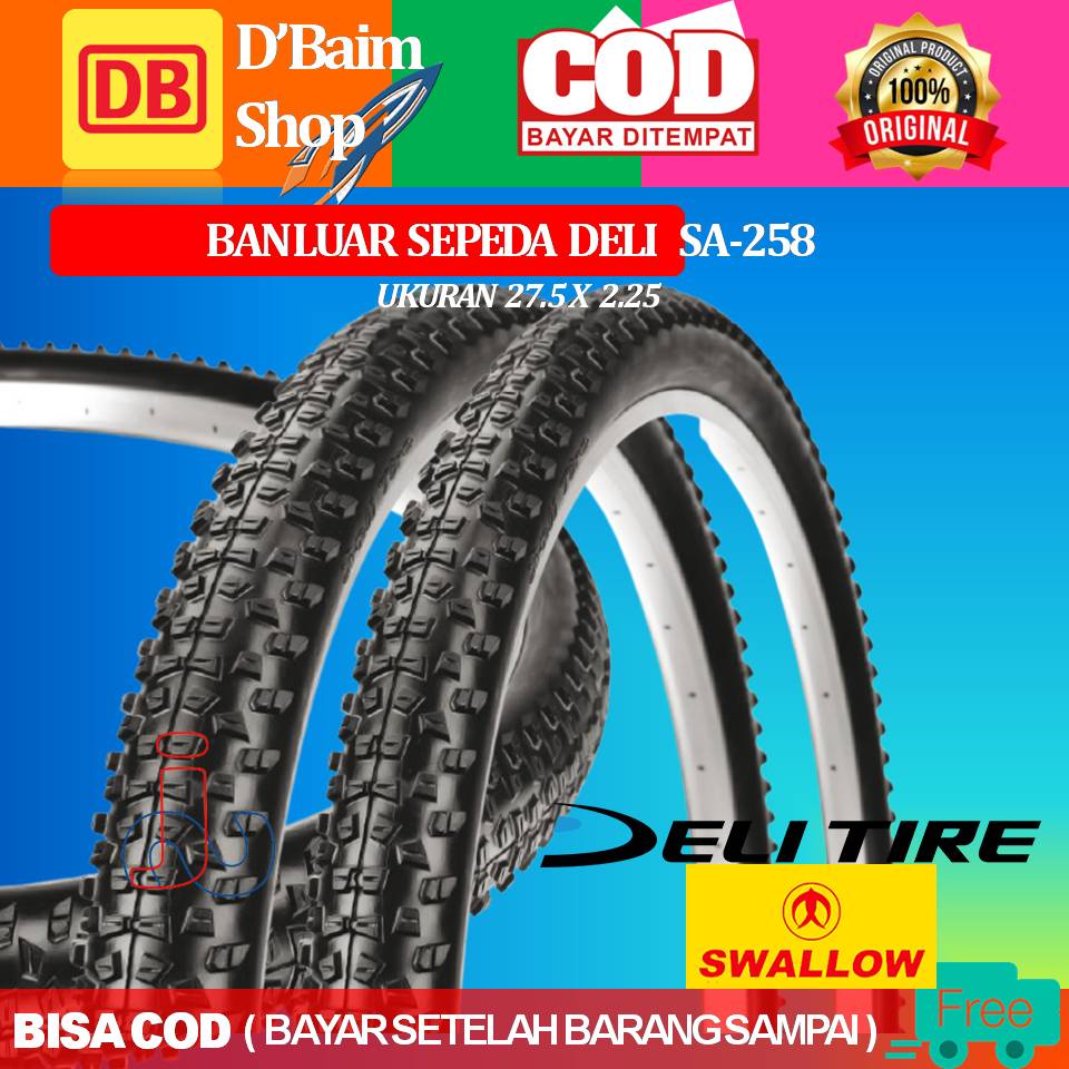 Jual Ban Luar Sepeda Gunung MTB Ring 27,5x2.10 Ban sepeda Gunung Murah ...