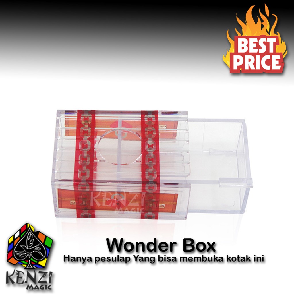 Jual Wonder Box - Alat Jahil jokes - Sulap Kotak terkunci | Shopee ...