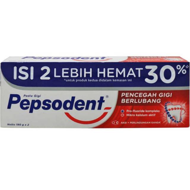 Jual Pepsodent 225 twin pack | Shopee Indonesia