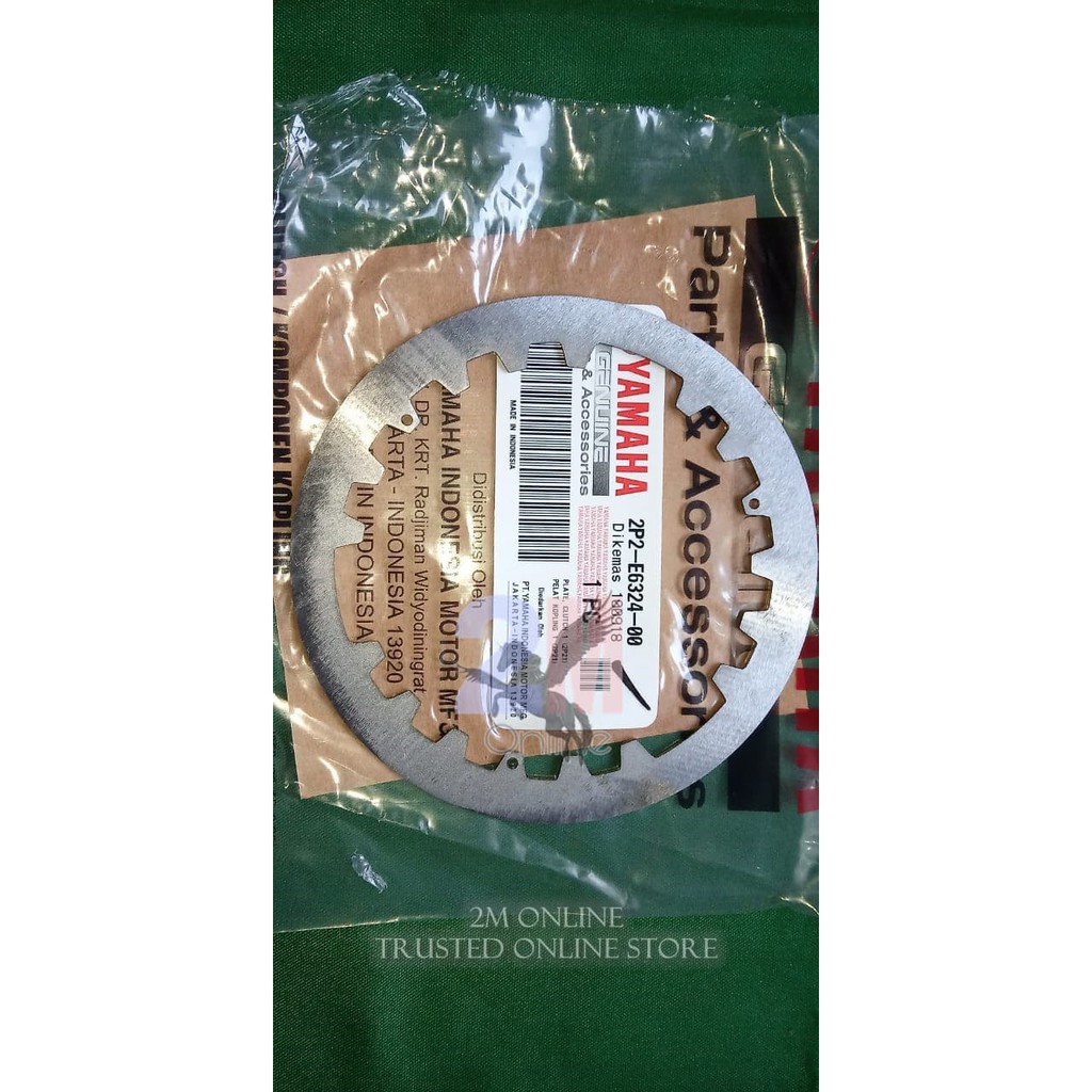 Jual Plat Gesek Besi Kampas Kopling - Vega R New Jupiter Z 2P2-E6324-00 | Shopee Indonesia
