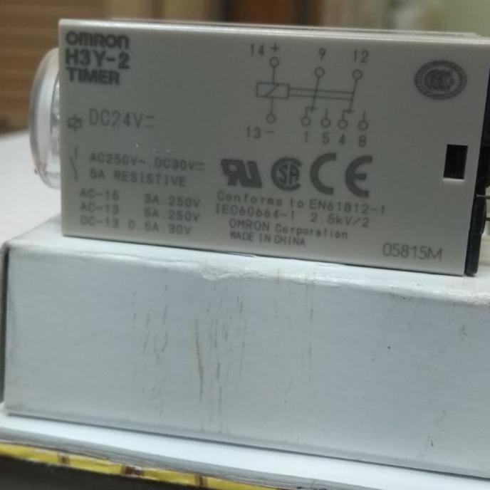 Jual kios.tabatha - Timer omron H3Y-2 10S 24VDC | Shopee Indonesia