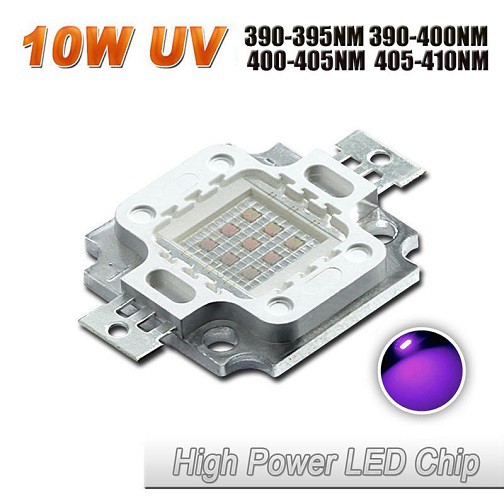 Jual HPL 10 Watt UV EPISTAR Ultraviolet 45x45 MONEY DETECTOR High Power ...