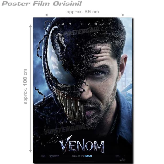 Jual Flash Sale Poster Film Venom - Original Indonesian One Sheet Style ...