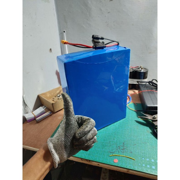 Jual baterai pack lithium 18650 13s 48v 20ah | Shopee Indonesia