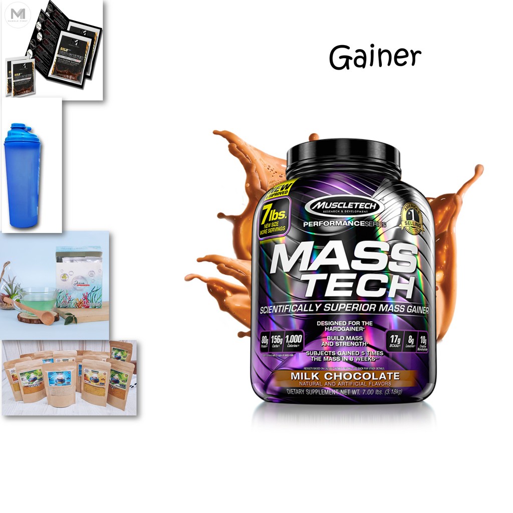 Jual Muscletech MASS TECH gainer Performance 7 lbs | Shopee Indonesia
