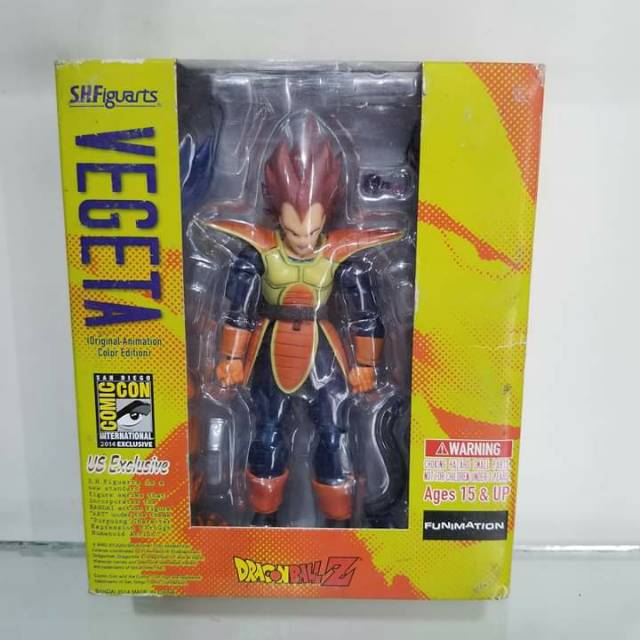 Jual mainan action figure SHF Vegeta voom comic con edition Dragonball ...