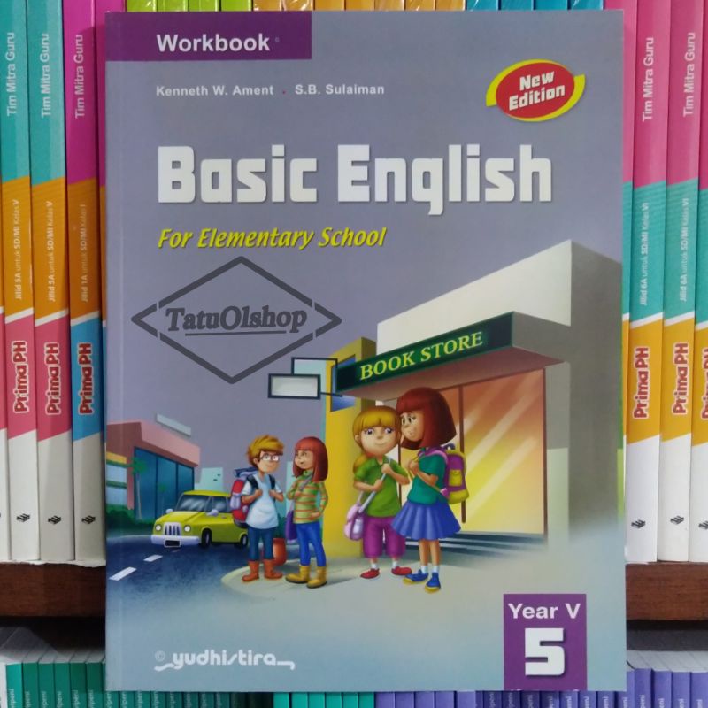 Jual Buku Workbook Basic English SD Kelas 1 2 3 4 5 6 New Edition ...