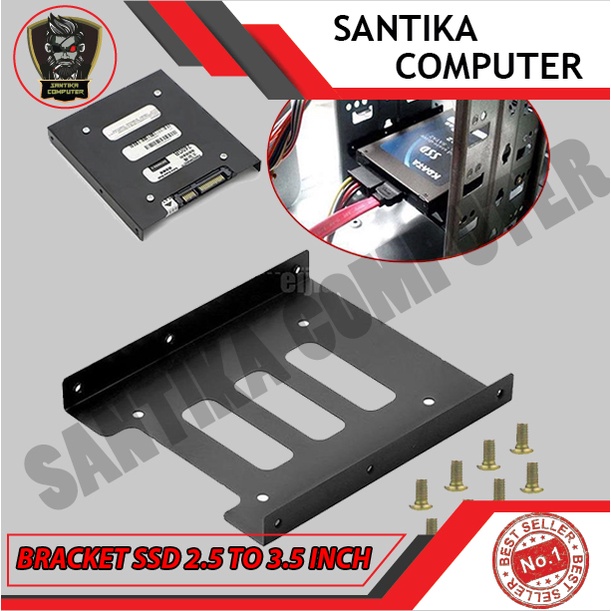 Jual BRACKET SSD 2.5 TO 3.5 INCH - DUDUKAN SSD | Shopee Indonesia