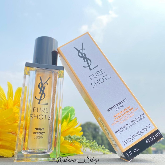 Jual YSL Pure Shots Night Reboot Serum (BPOM) | Shopee Indonesia