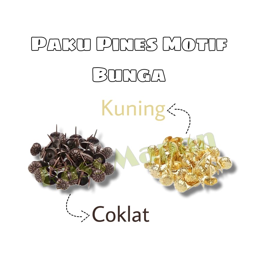 Jual 10 PCS Paku Payung Paku Pines Motif Bunga ecer | Shopee Indonesia