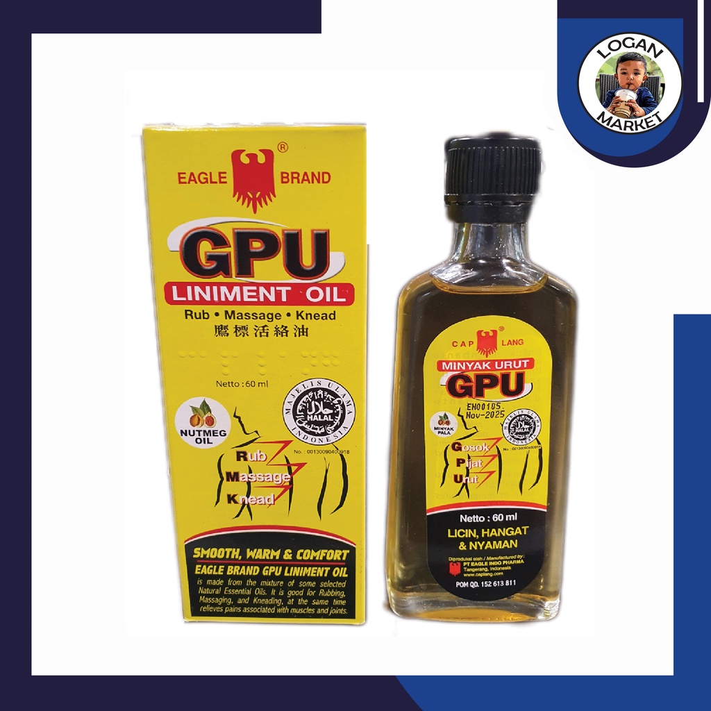 Jual GPU Minyak Urut Seluruh Varian 30 60 100 ml 30ml 60ml 100ml ...