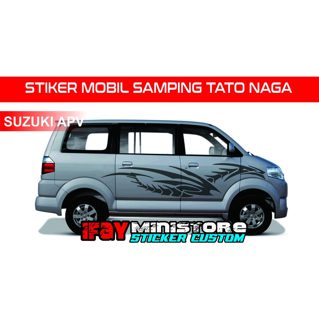 Jual stiker tato naga mobil body samping | Shopee Indonesia