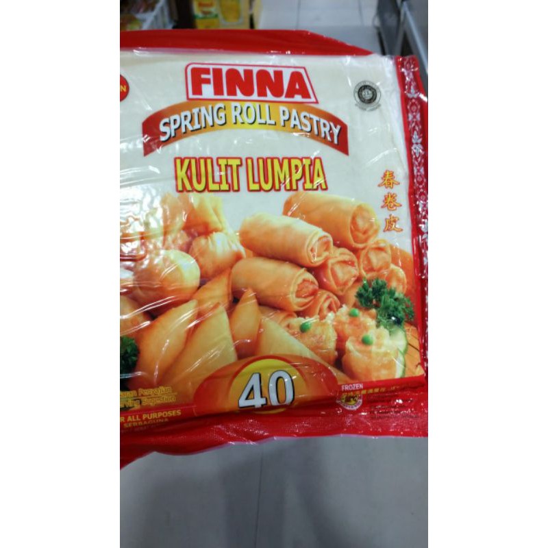 Jual PROMO KULIT LUMPIA FINNA UKURAN BESAR MURAH BAGUS ISI 40 LEMBAR ...
