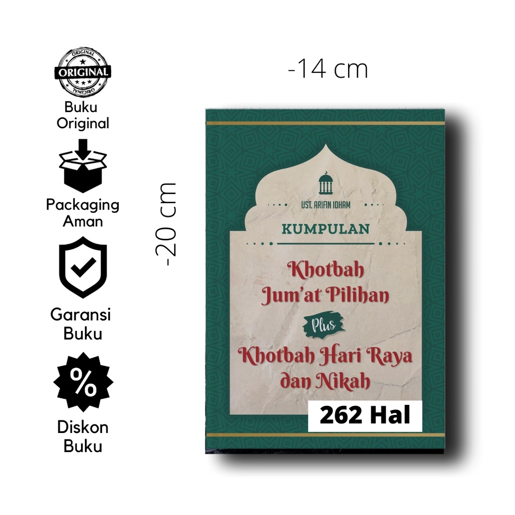 Jual Kumpulan Khotbah Jumat Pilihan Plus Khotbah Hari Raya dan Nikah ...