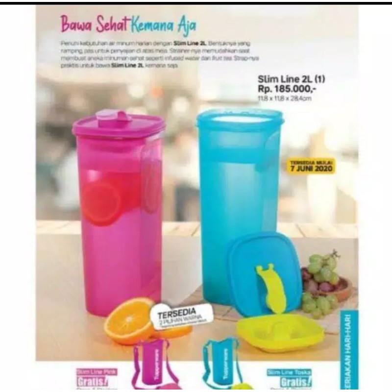 Jual Slim Line 2L ( 2L Slim Line) | Shopee Indonesia