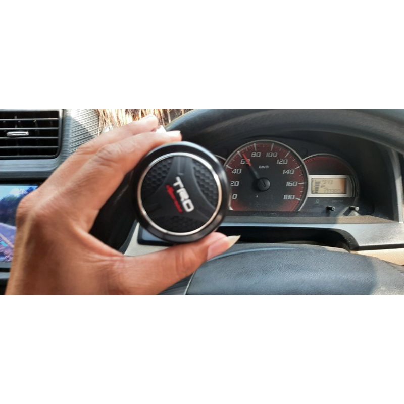 Jual putaran SETIR stir power handle stir MOBIL LOGO TRD dan momo BAHAN ...