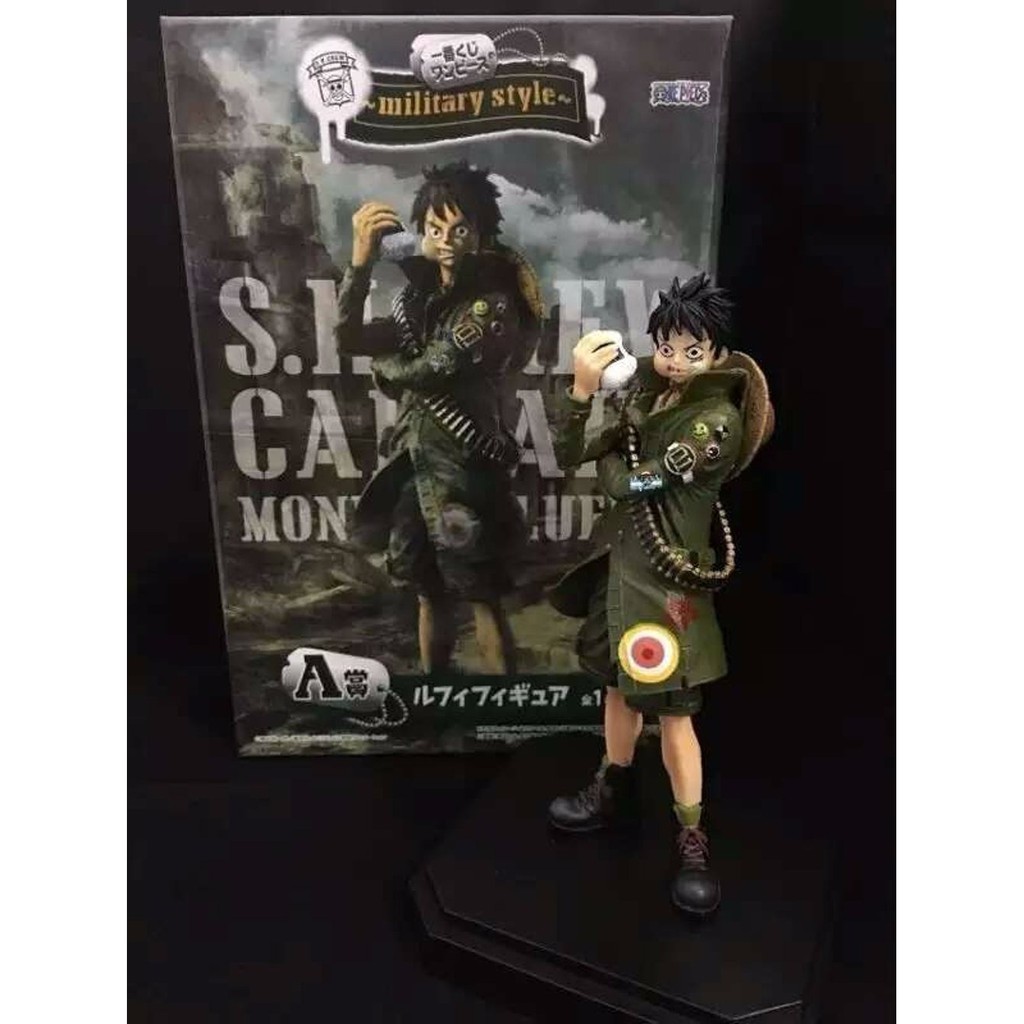 Jual One Piece Monkey D Luffy Military Style Ichiban Kuji | Shopee ...