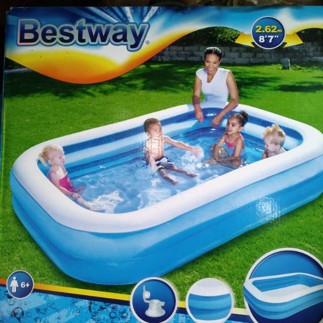 Jual Kolam Renang merk Bestway "2,6 x 1,7 M" | Shopee Indonesia