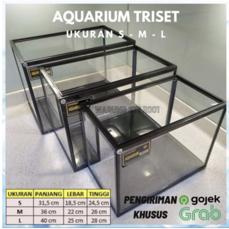 Jual MINIPETS aquarium akrilik, aquarium nikita, aquarium | Shopee Indonesia