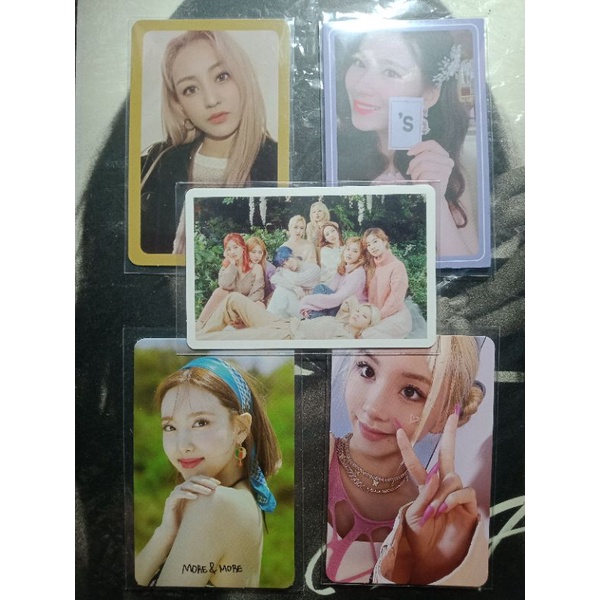 Jual pc photocard twice nayeon chaeyoung sana tzuyu Jeongyoon jihyo dahyun mina better fol ...