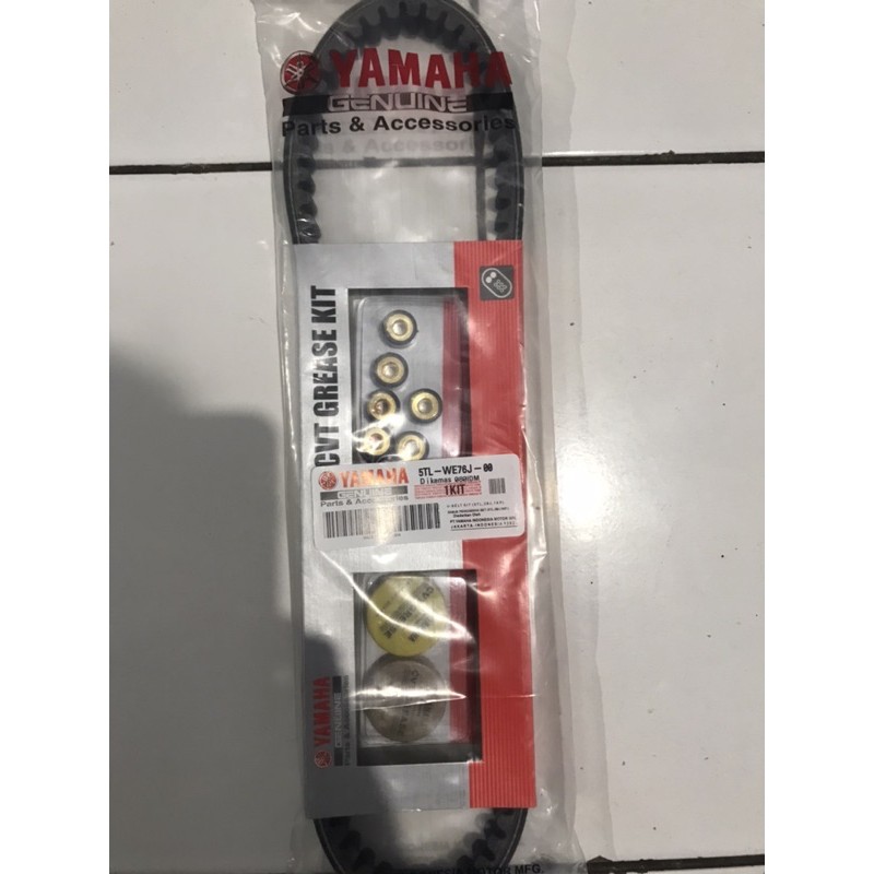 Jual vanbelt assy roller set gemuk cvt grease yamaha mio sporty soul (5TL) | Shopee Indonesia