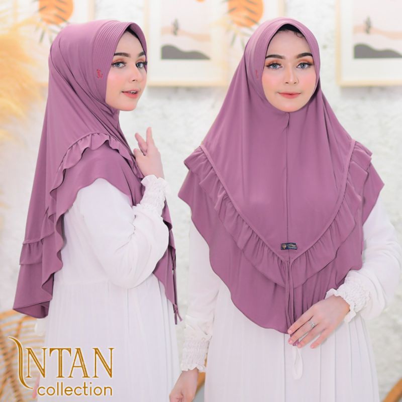Jual BERGO JK/JILBAB JERSY/KHIMAR ori intan collection | Shopee Indonesia