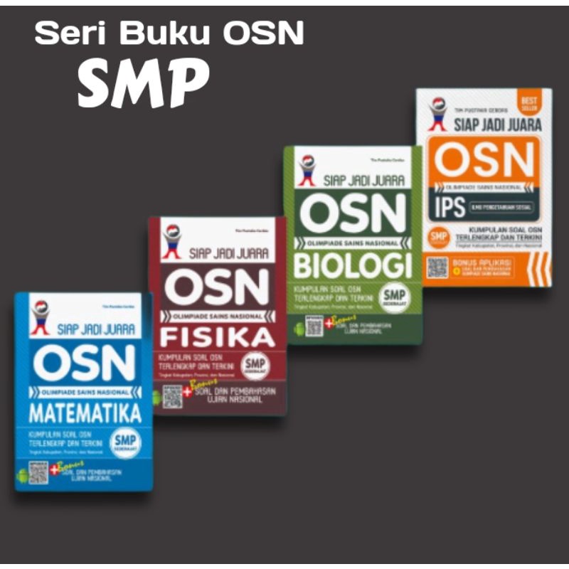 Jual Buku OSN : Siap Jadi Juara OSN ( Olimpiade Sains Nasional ) SMP Sederajat | Shopee Indonesia