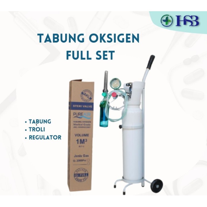 Jual Tabung Oksigen Full Set | Shopee Indonesia