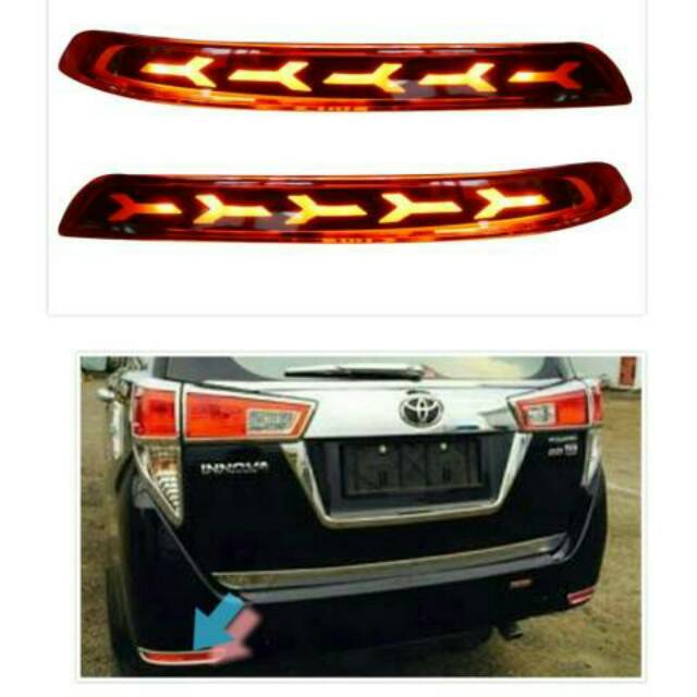Jual Lampu Reflektor Bumper Belakang All New Innova | Shopee Indonesia