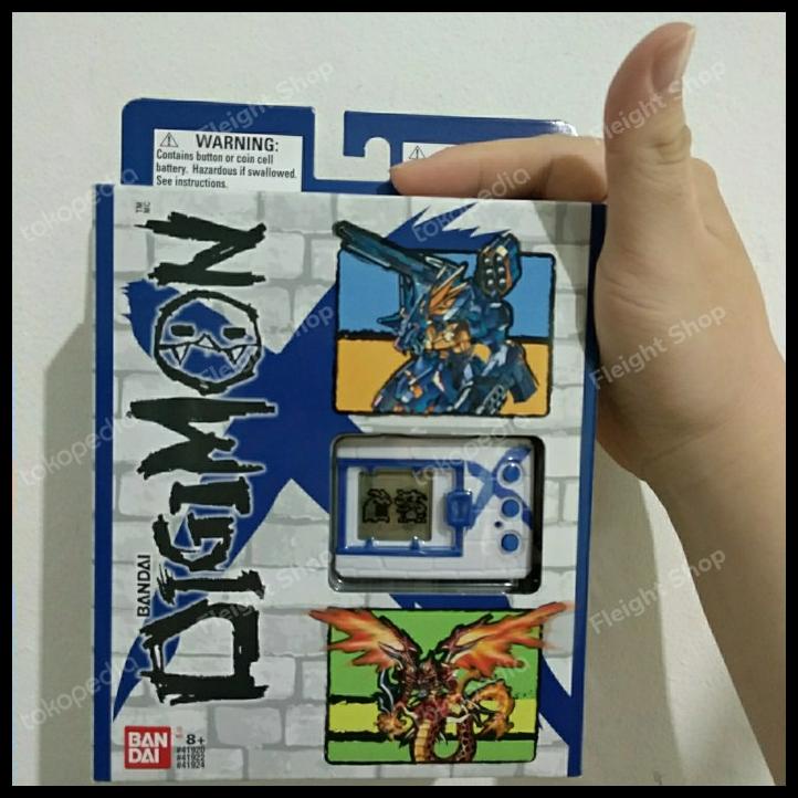 Jual Digimon Original White X Tamagotchi Digivice X White Blue Bandai ...